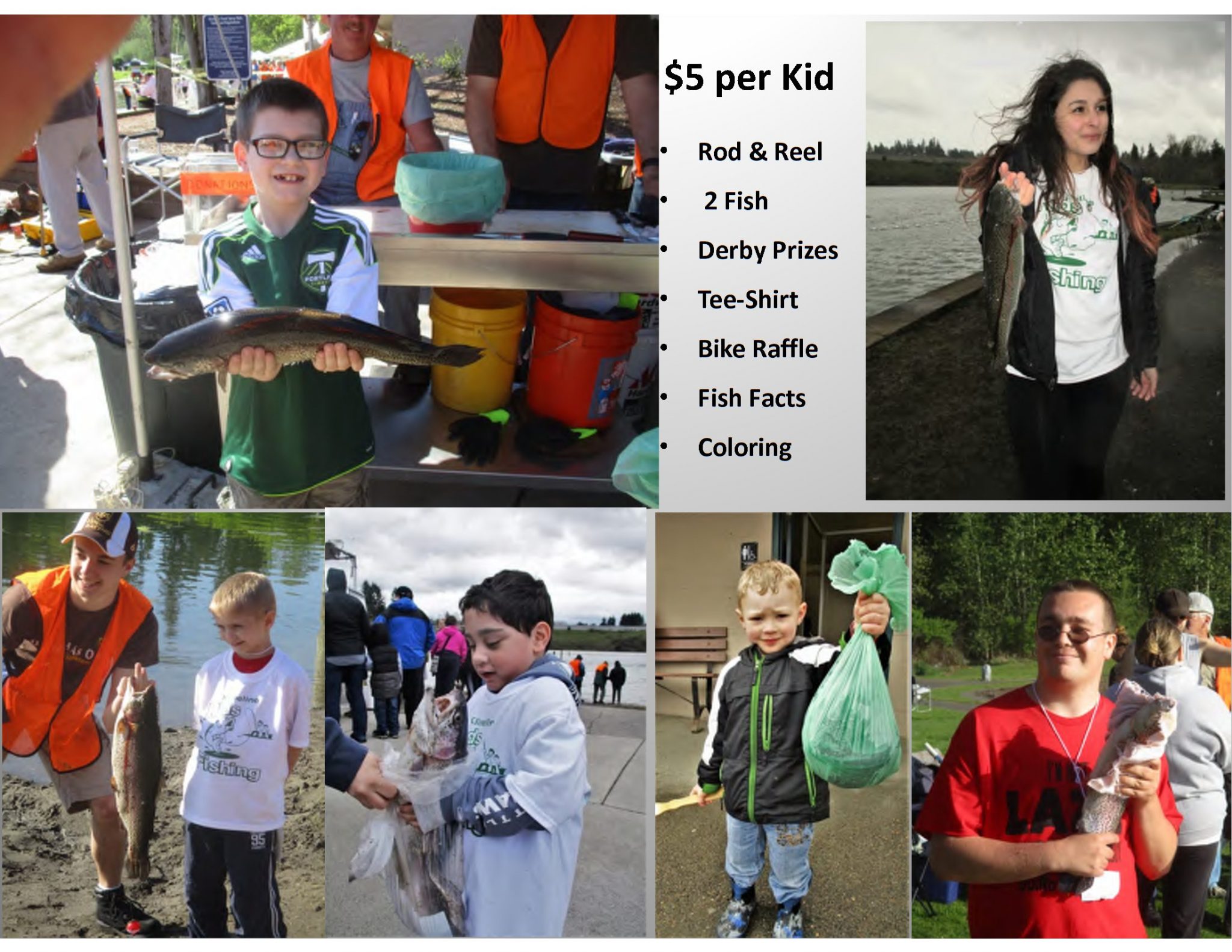 Klineline Kids Fishing Derby – Get More Kids Fishing More Often!